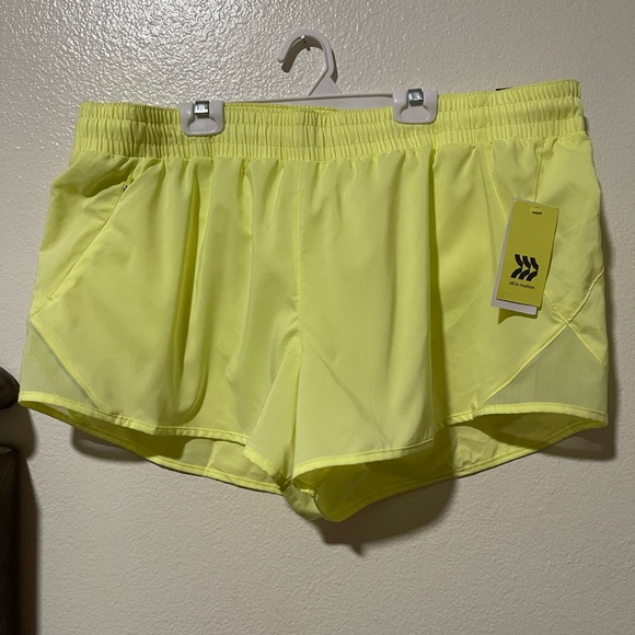 Shorts | New Neon Yellow Shorts | Poshmark